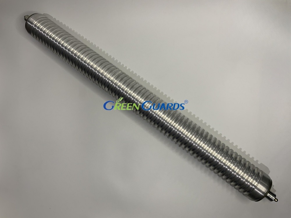 Lawn Mower Roller 22" Grooved Machined Aluminum G068614 Fits Jacobsen ...