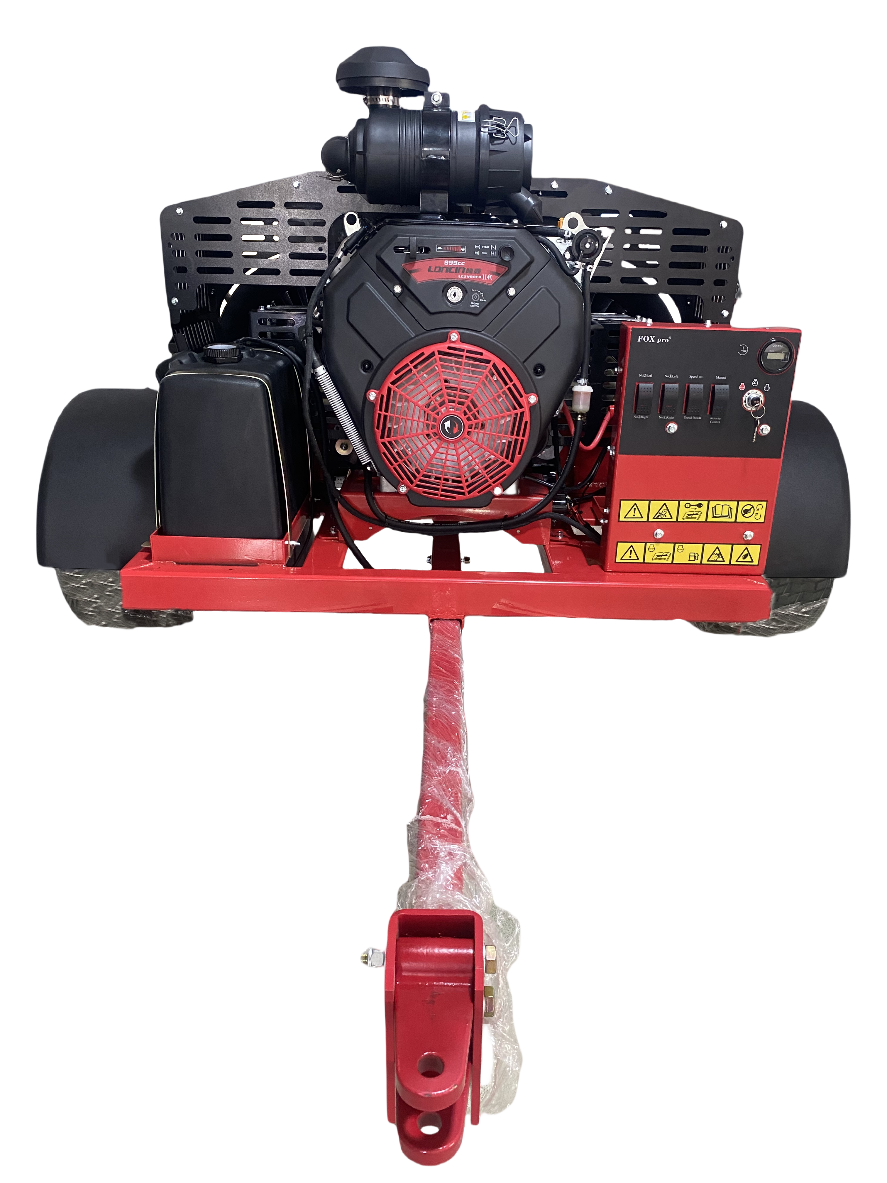 OEM Golf Course Twin Turbines Debris Blower , Grass Leaf Blower，3600r ...